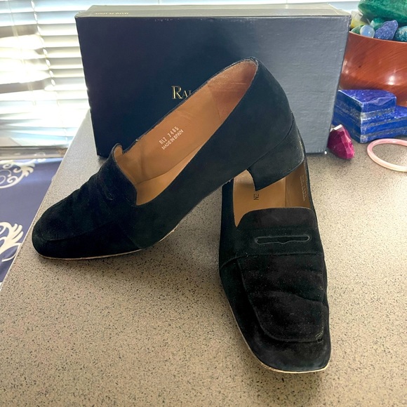 Ralph Lauren | Shoes | Vintage Ralph Lauren Pilgrim Heels Sz | Poshmark